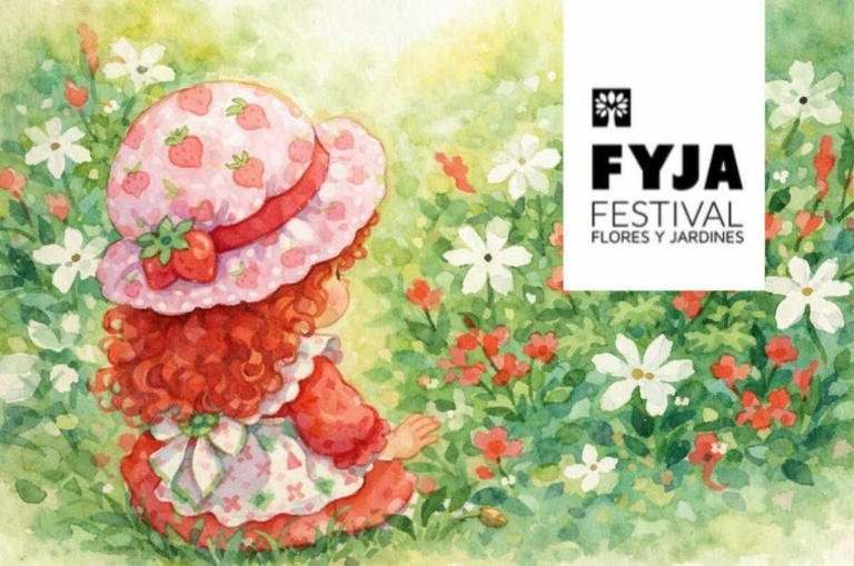 Rosita Fresita invade FYJA 2026 y Polanco se llena de flores