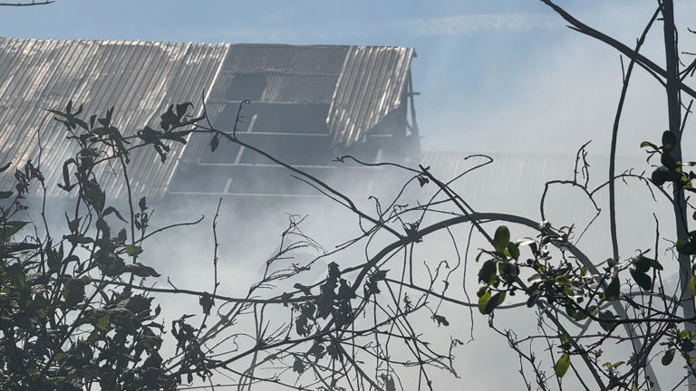 Residents urged to stay indoors after waste centre fire causes 'huge ...