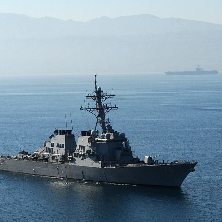 Fire aboard Navy destroyer USS Higgins, officials say
