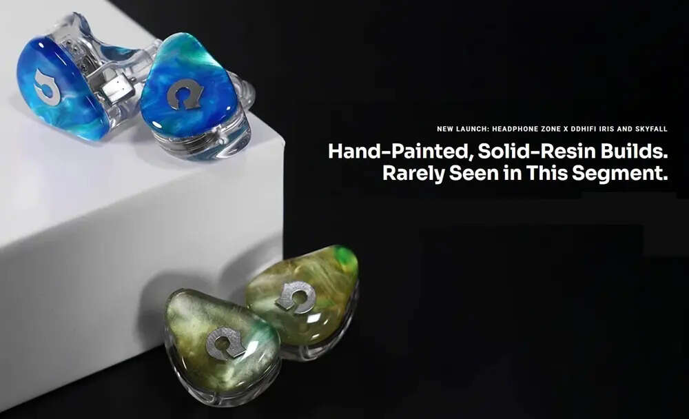 Headphone Zone and ddHiFi launch hand-painted solid-resin IEMs, price ...