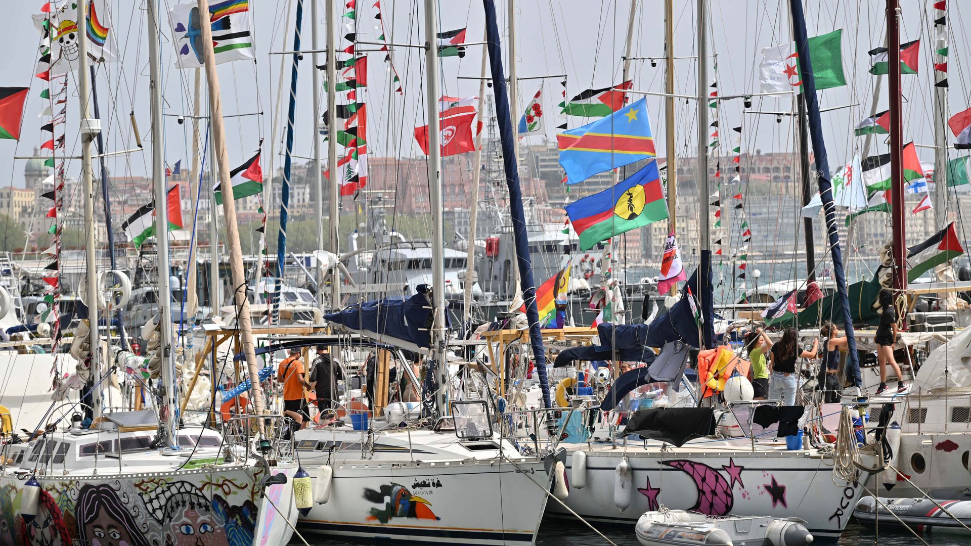 Mittelmeer: Israel stoppt Gaza-Hilfsflotte und nimmt Aktivisten fest