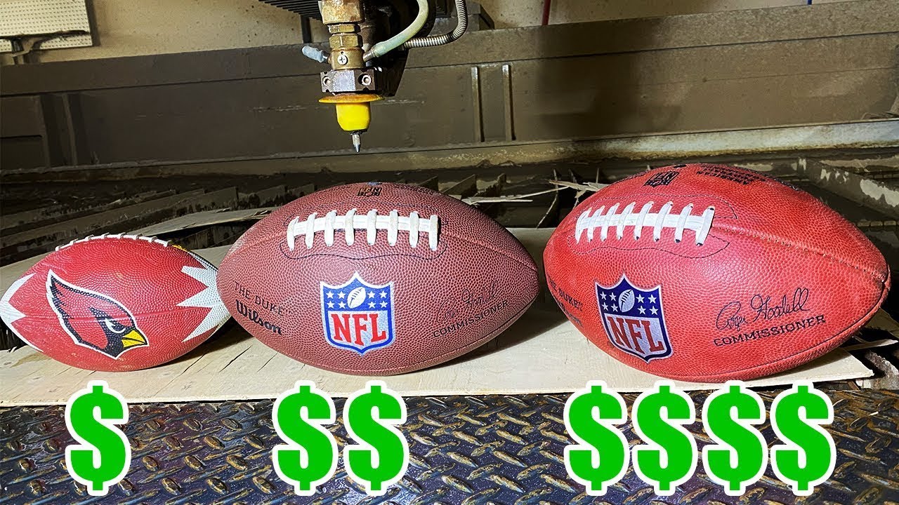 I cut open cheap vs. expensive footballs! 🏈