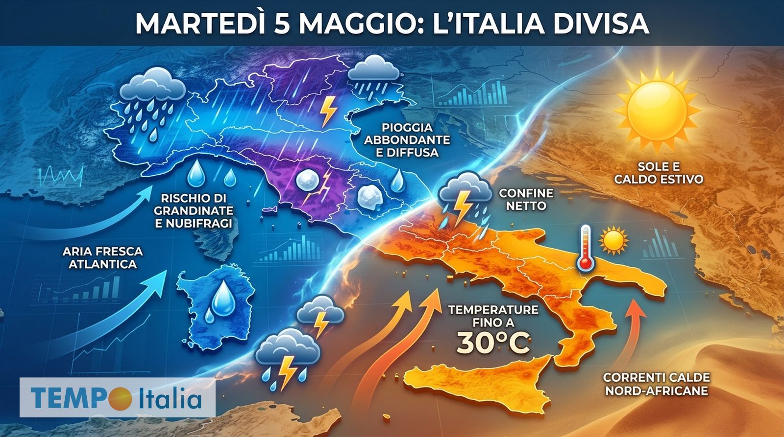 Dopo il ponte si cambia davvero: perturbazioni atlantiche in serie, al ...