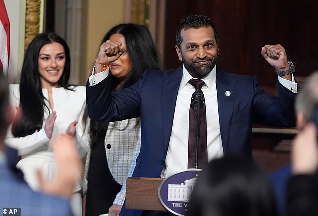 Kash Patel's girlfriend responds to hand-holding rumor at DC shooting