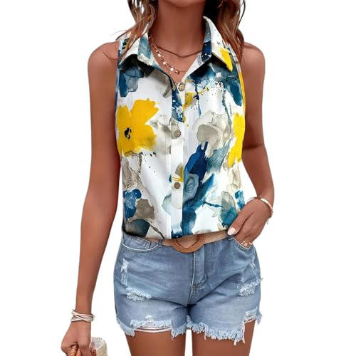Sleeveless office tops for women - 5 summer friendly colours to include ...