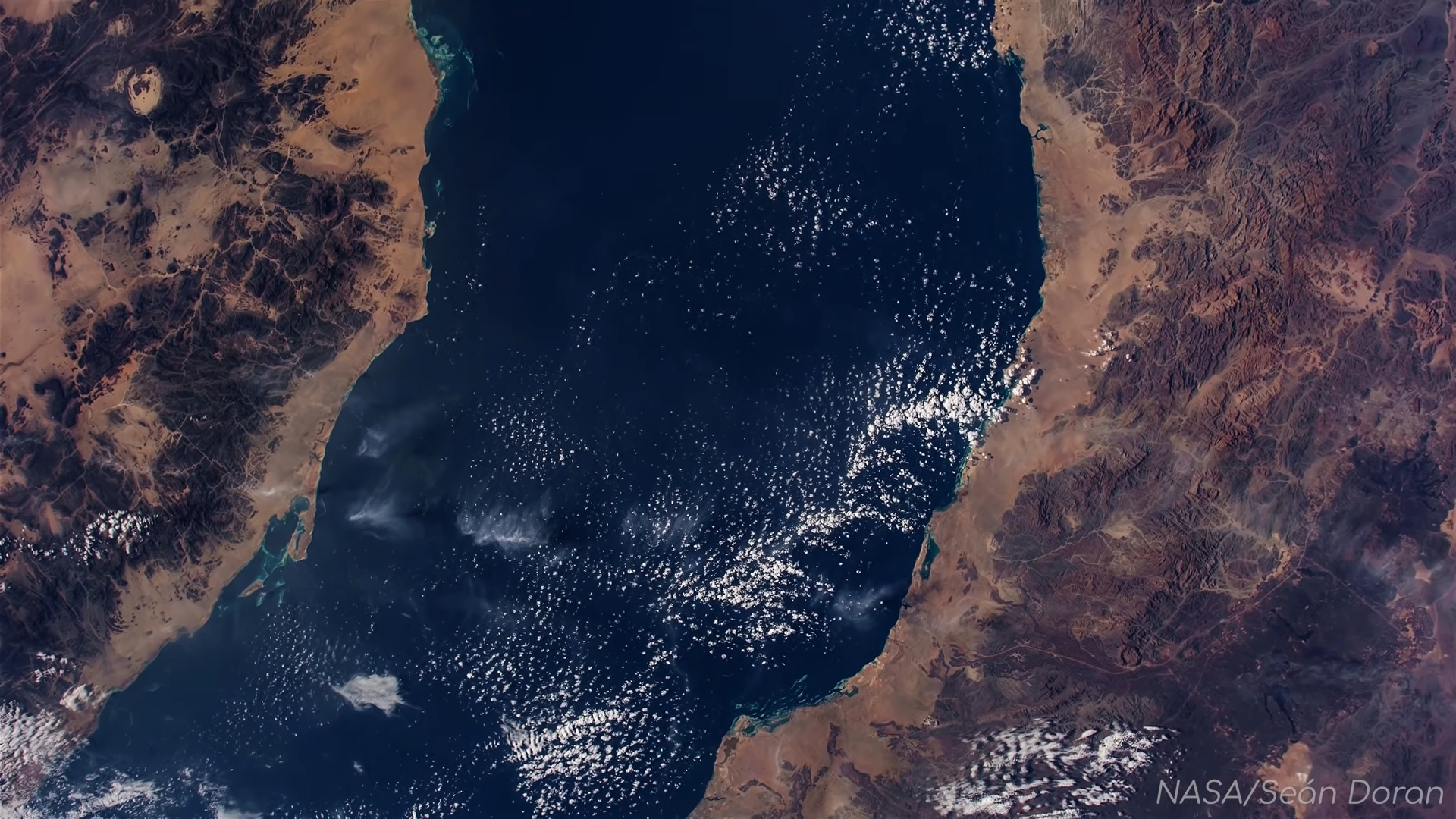 Watch what satellites reveal over the Middle East