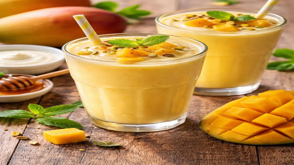 The high-protein orange mango smoothie that supports blood sugar and ...