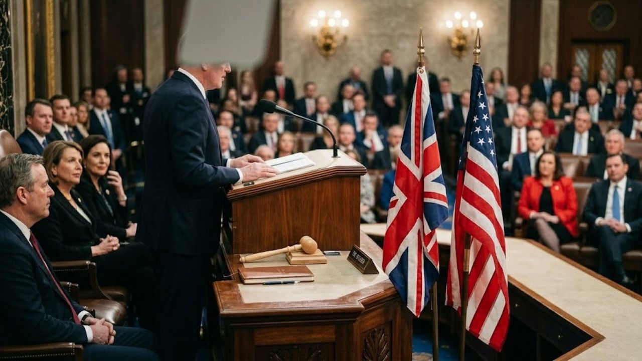 King Charles makes historic address to US Congress