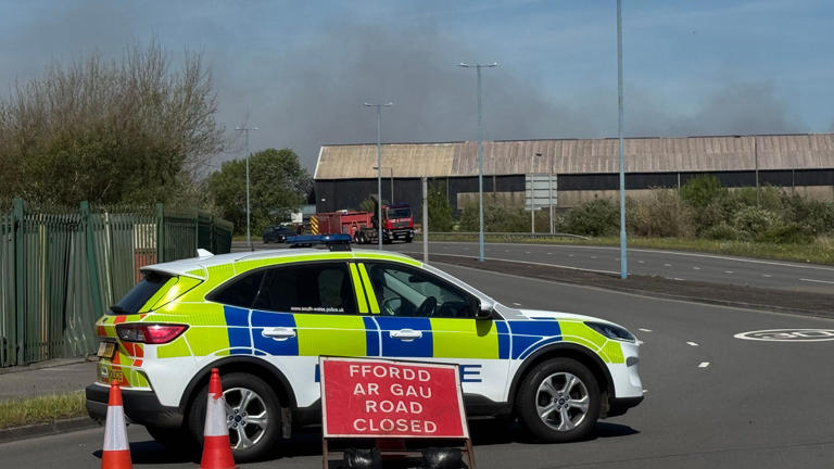 Residents urged to stay indoors after waste centre fire causes 'huge ...