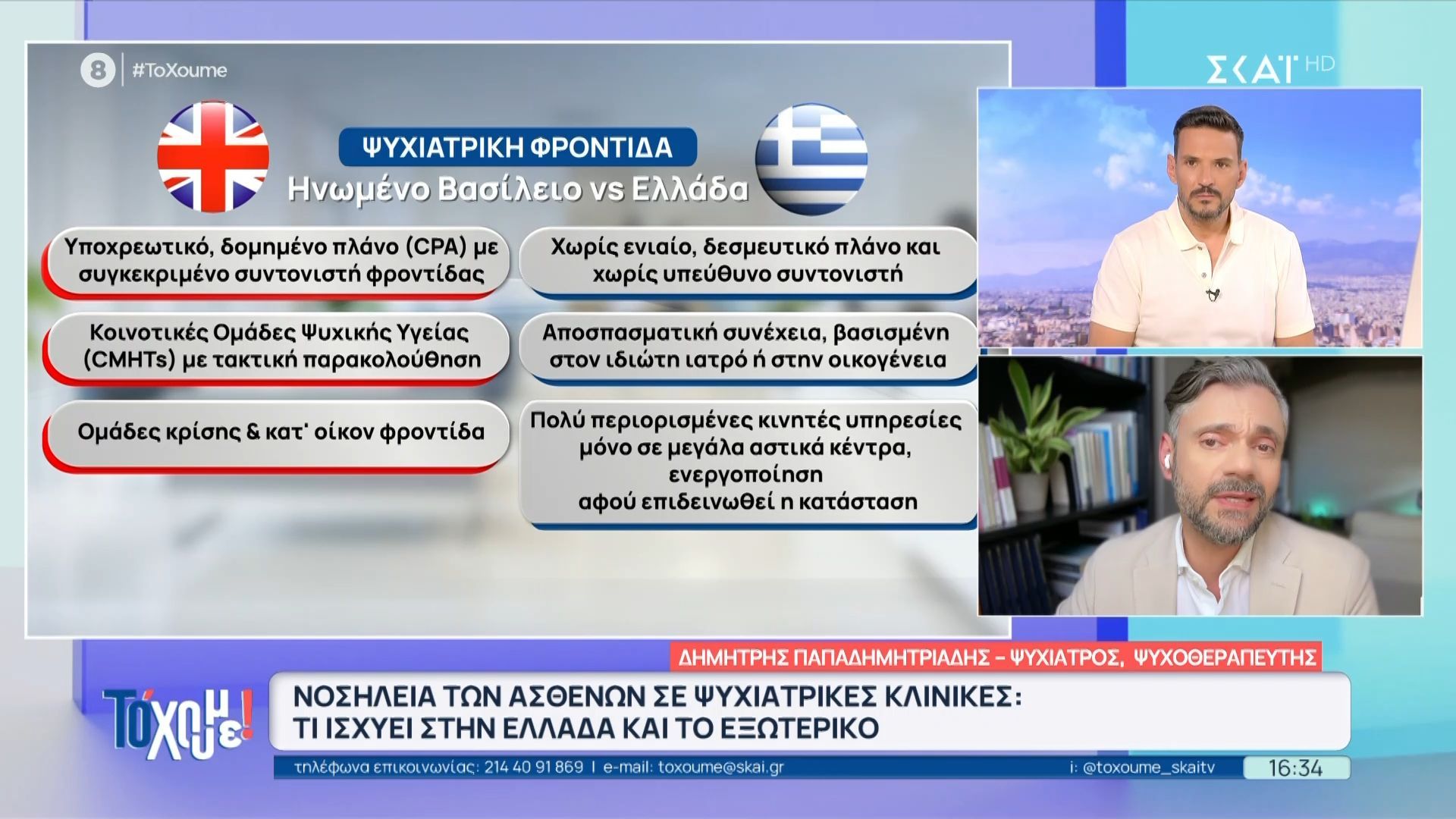 Νοσηλεία ασθενών σε ψυχιατρικές κλινικές: Οι διαφορές σε Ελλάδα και το ...