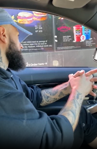 We ordered everything on the McDonald’s menu
