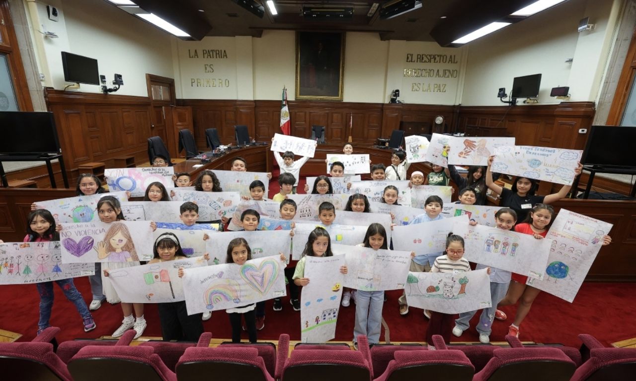 Niños 'toman' la Suprema Corte por un día: así aprendieron sus derechos ...
