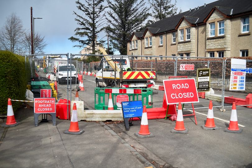BREAKING: Stirling road repair end date extended as delays misery to ...