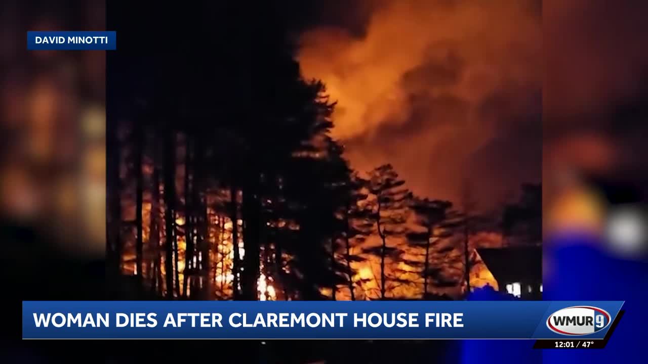 Woman found dead after house fire in Claremont
