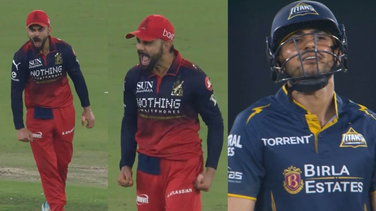 IPL 2026: Virat Kohli’s aggressive send-off to Shubman Gill goes viral ...