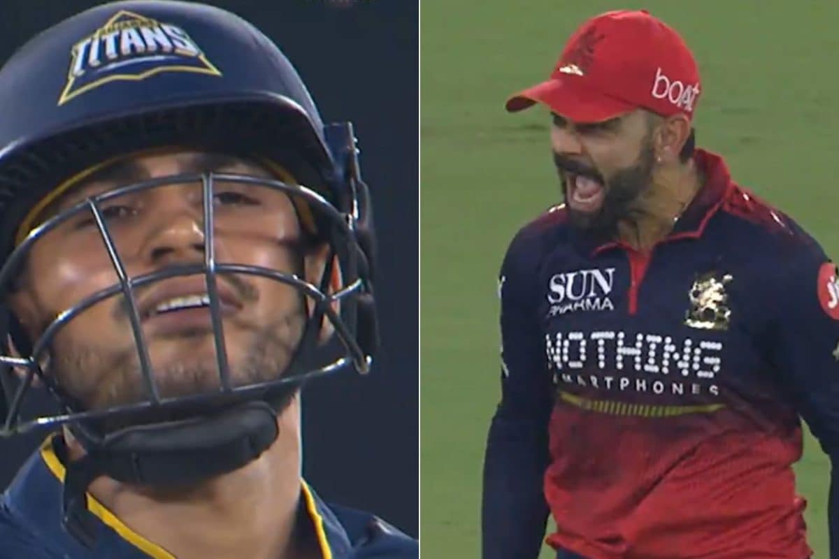 Virat Kohli's roaring send off to Shubman Gill sets social media on ...
