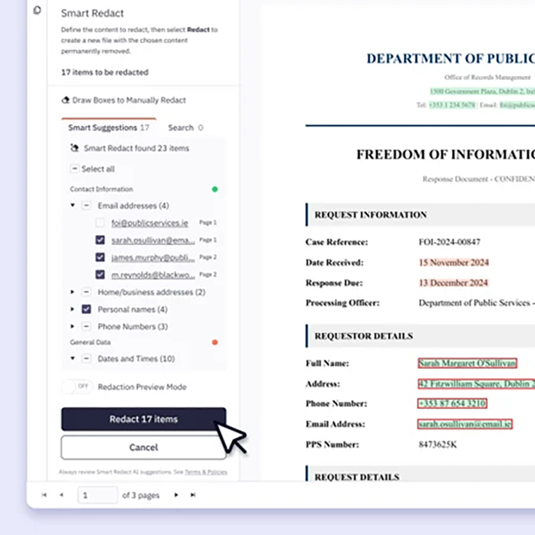 Nitro Smart Redact: The complete guide to automated AI redaction