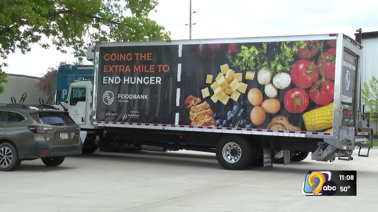 Rising fuel costs threaten Iowa’s food bank deliveries