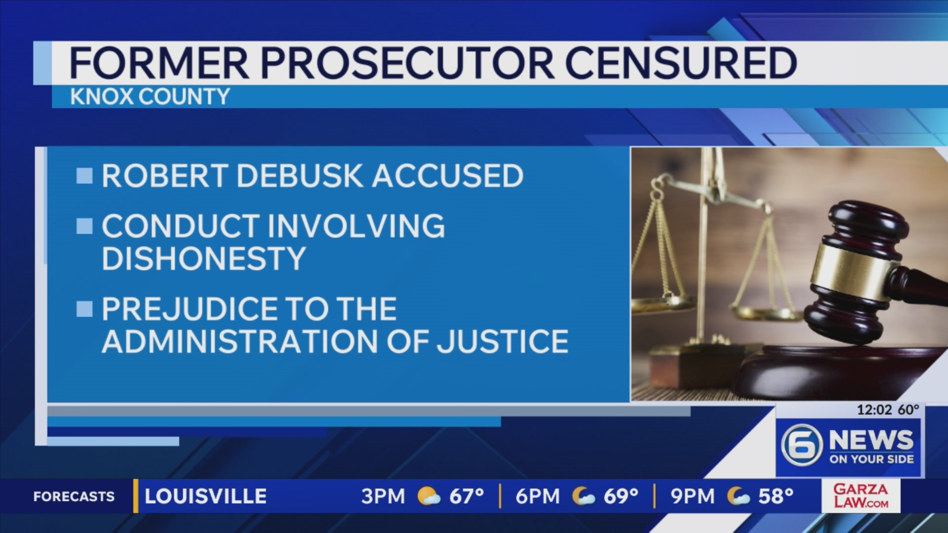 Former Knox County prosecutor censured over 'conduct involving dishonesty'