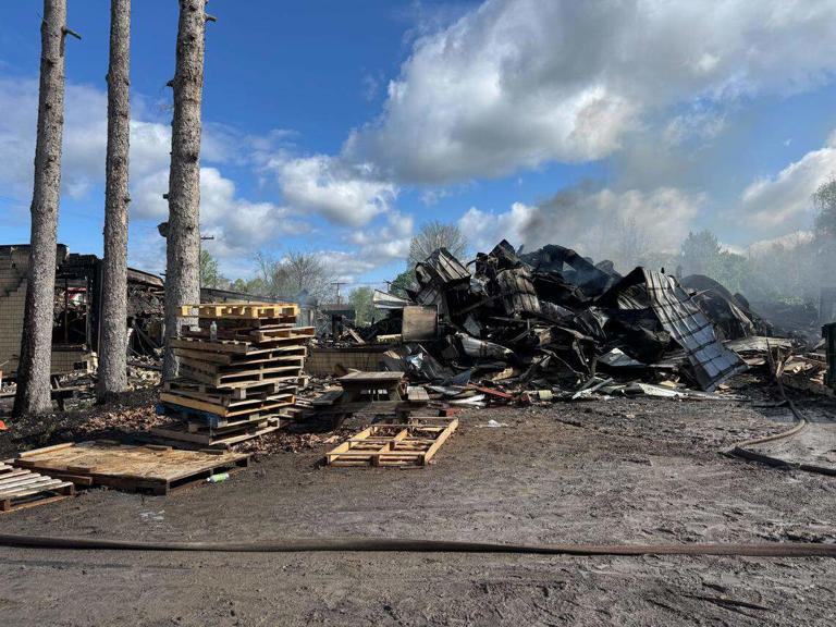 Howard cabinet shop destroyed in overnight fire. Here's what we know