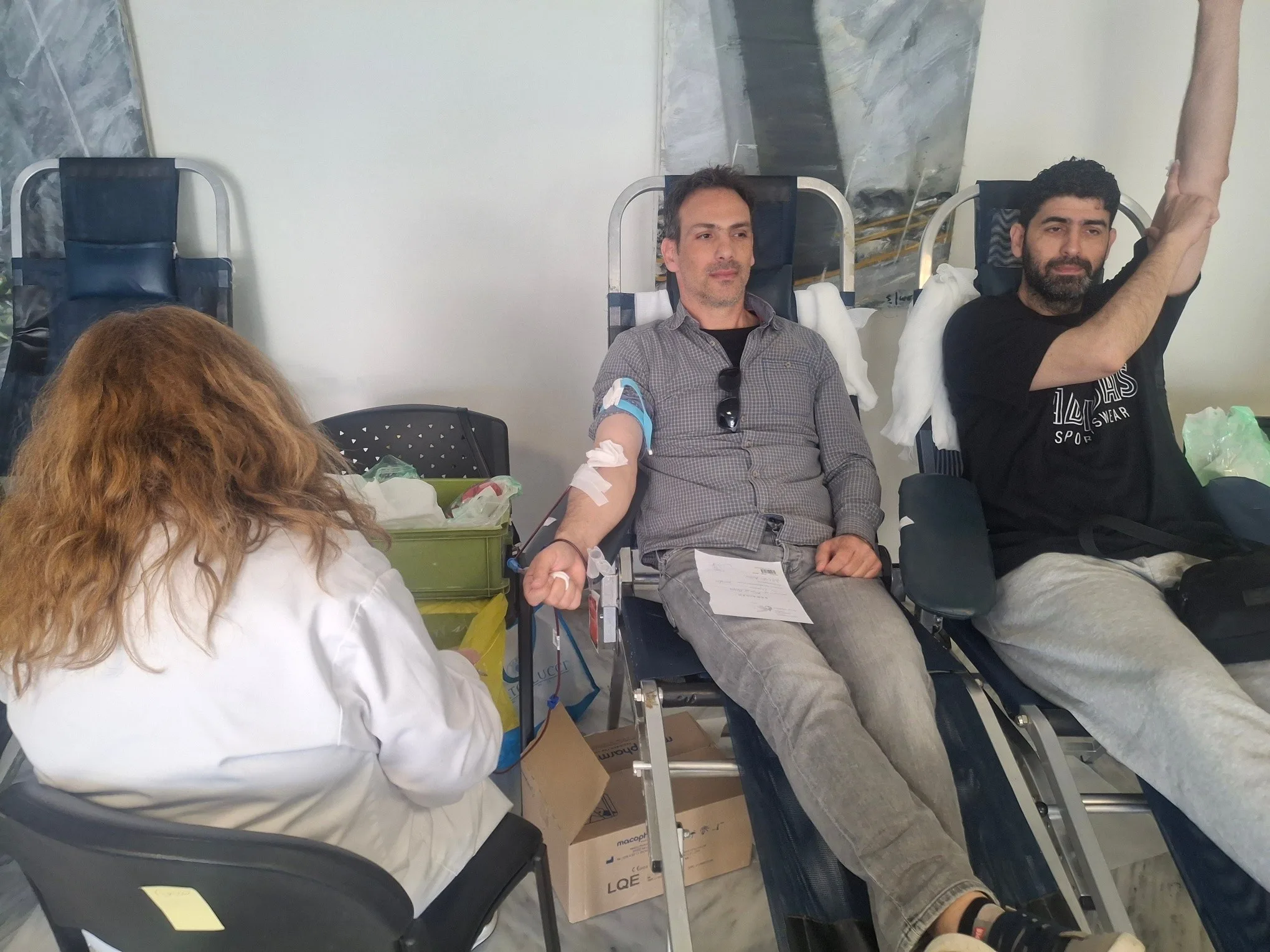 Εθελοντική αιμοδοσία στην Αντιπεριφέρεια Αχαΐας φωτο