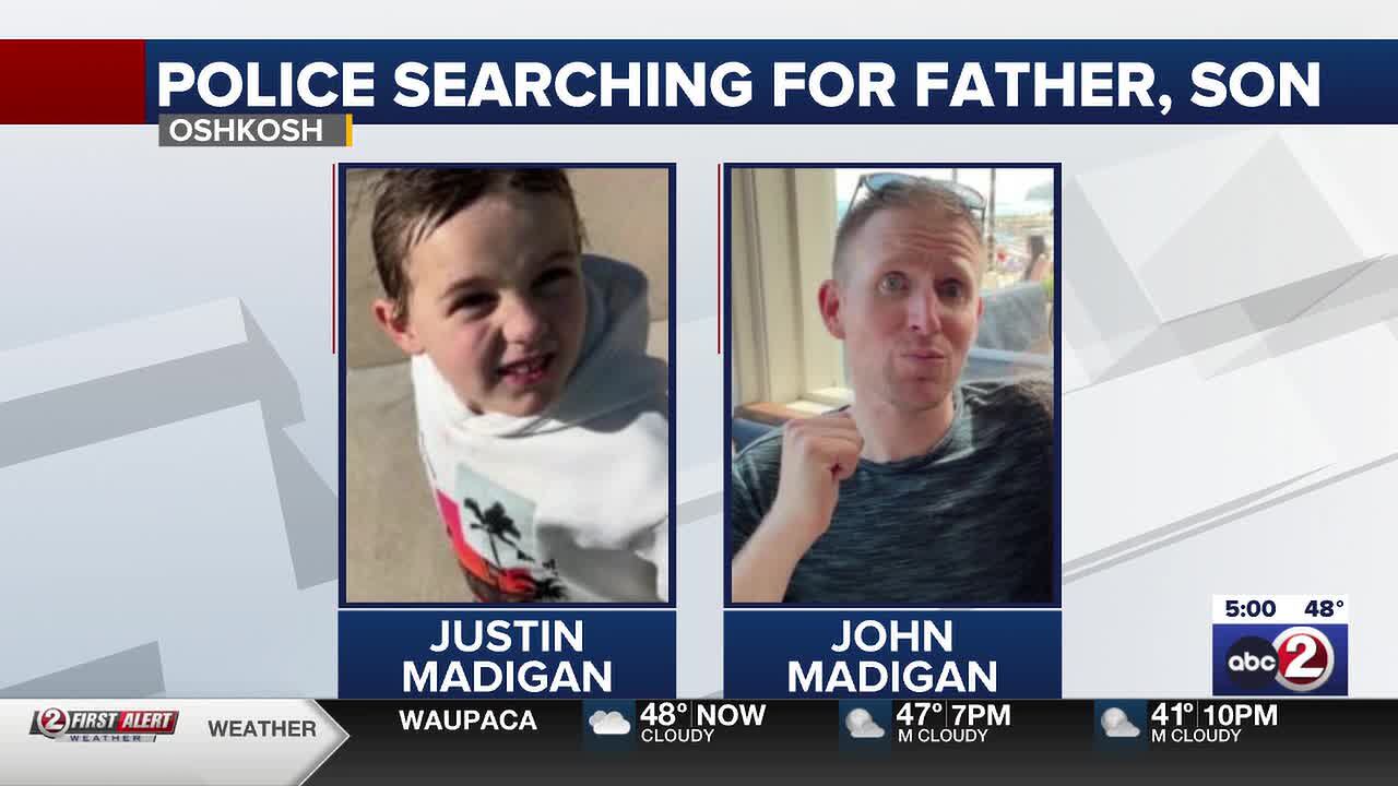 Missing Oshkosh man and 6-year-old son found safe in California