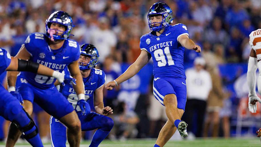 New Kentucky kicker's path to football began with a crushed soccer dream