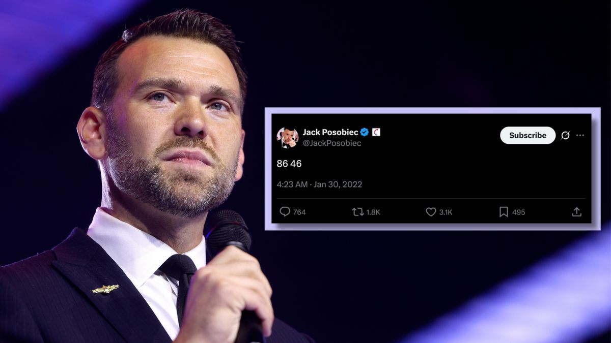 Conservative influencer Jack Posobiec's '86 46' post resurfaces after ...