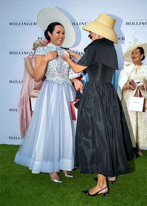 Bollinger's best dressed impresses judges with 'nifty two-piece' she ...