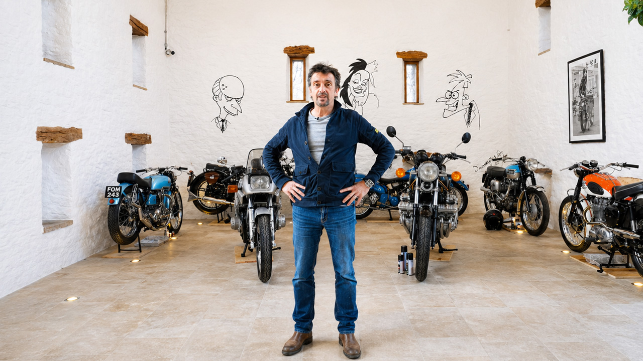 What’s inside Richard Hammond’s private garage?