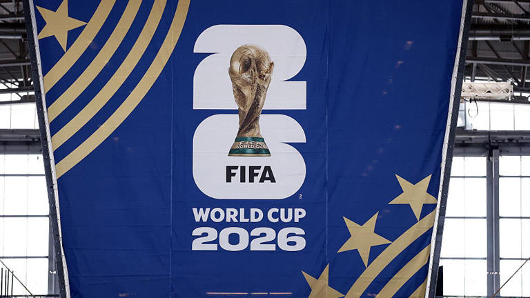 Look: AT&T Stadium begins covering sponsorship signage for FIFA World Cup