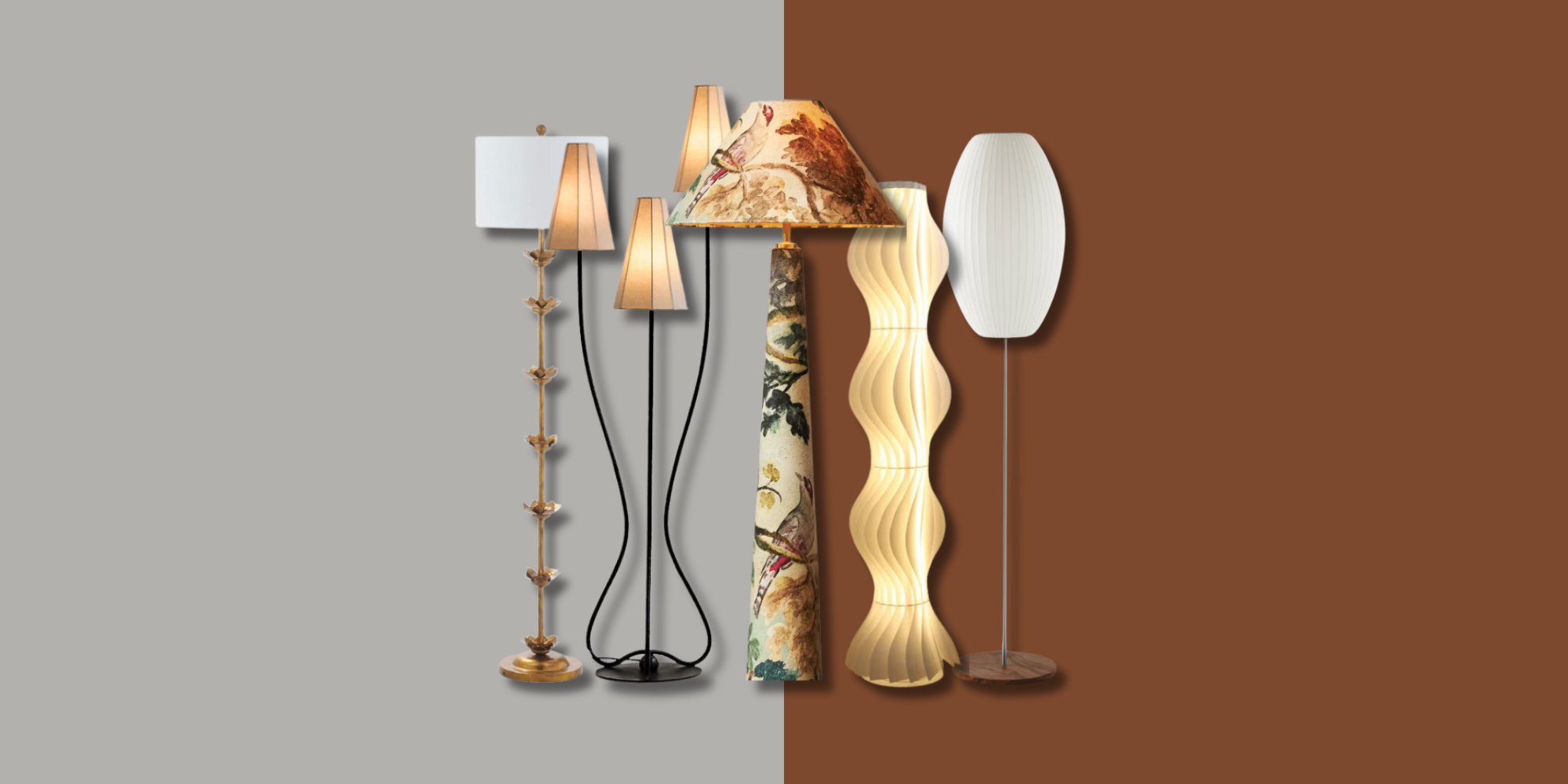 13 chic floor lamps our editors are snagging for their own homes