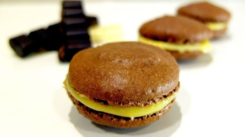 Macarons Dos Chocolates Receta Fácil