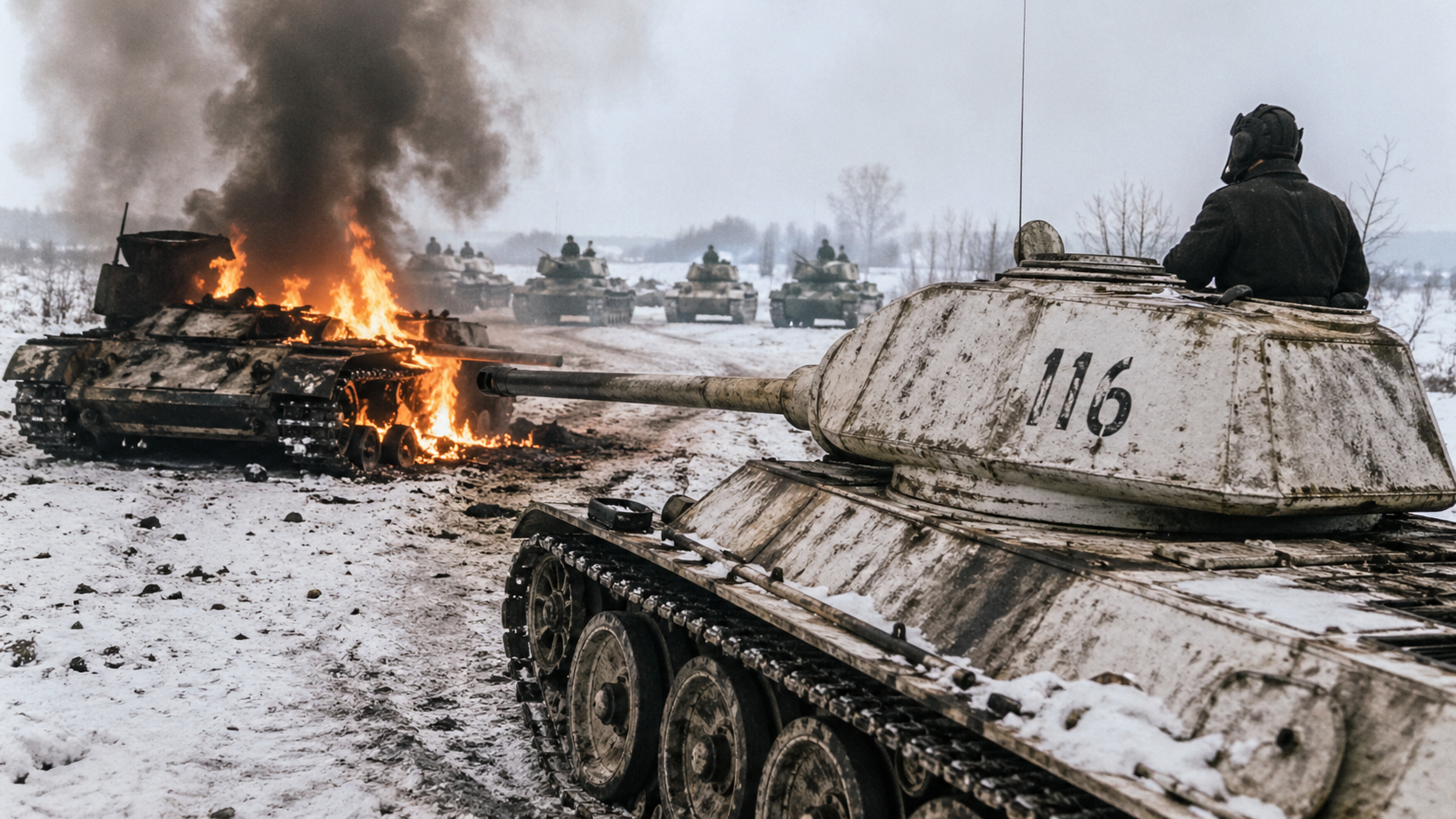 The Soviet tank commander who blindsided Germany outside Moscow
