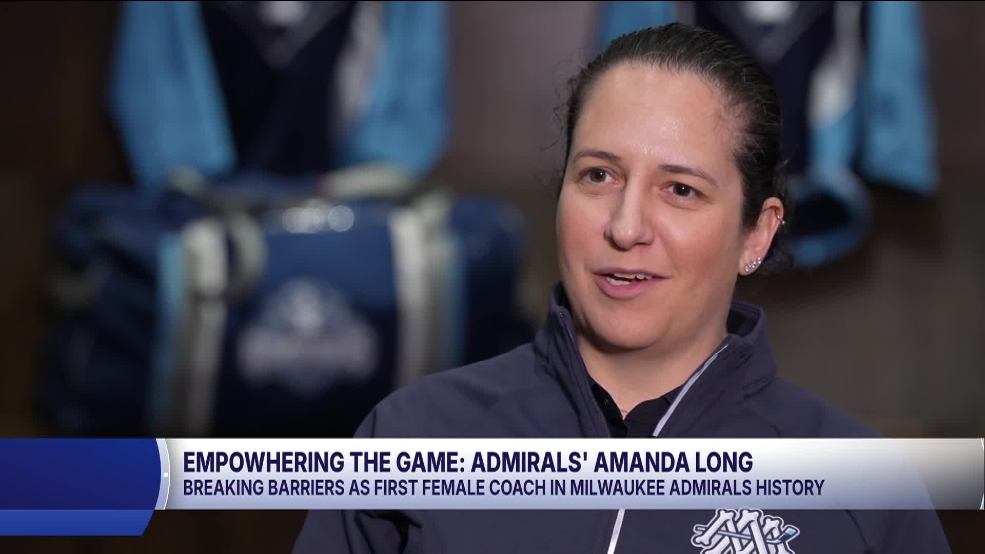Amanda Long making her mark as Milwaukee Admirals’ first female coach