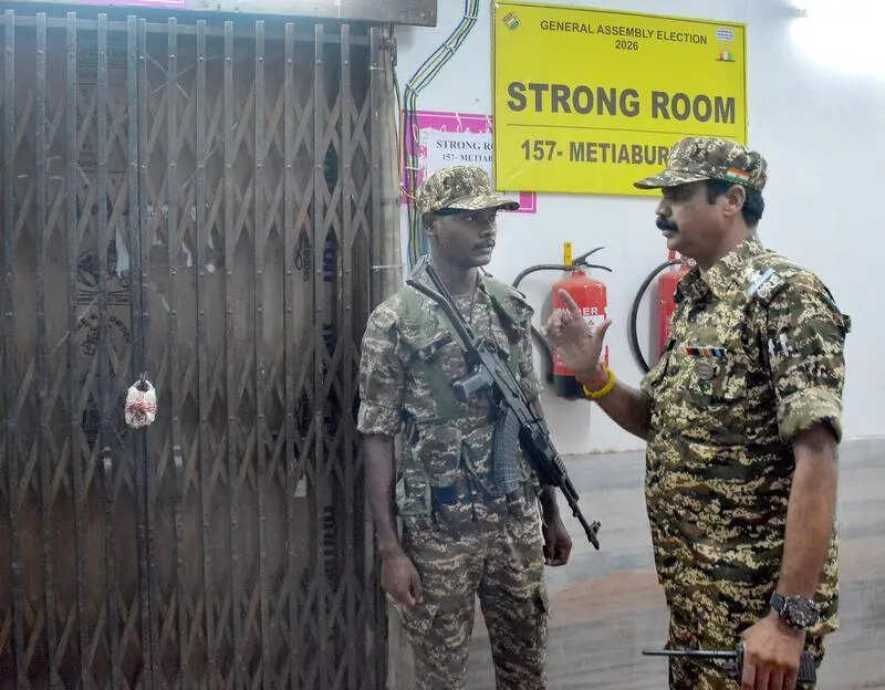 After V-Day, focus shifts from poll booths to EVM strong rooms