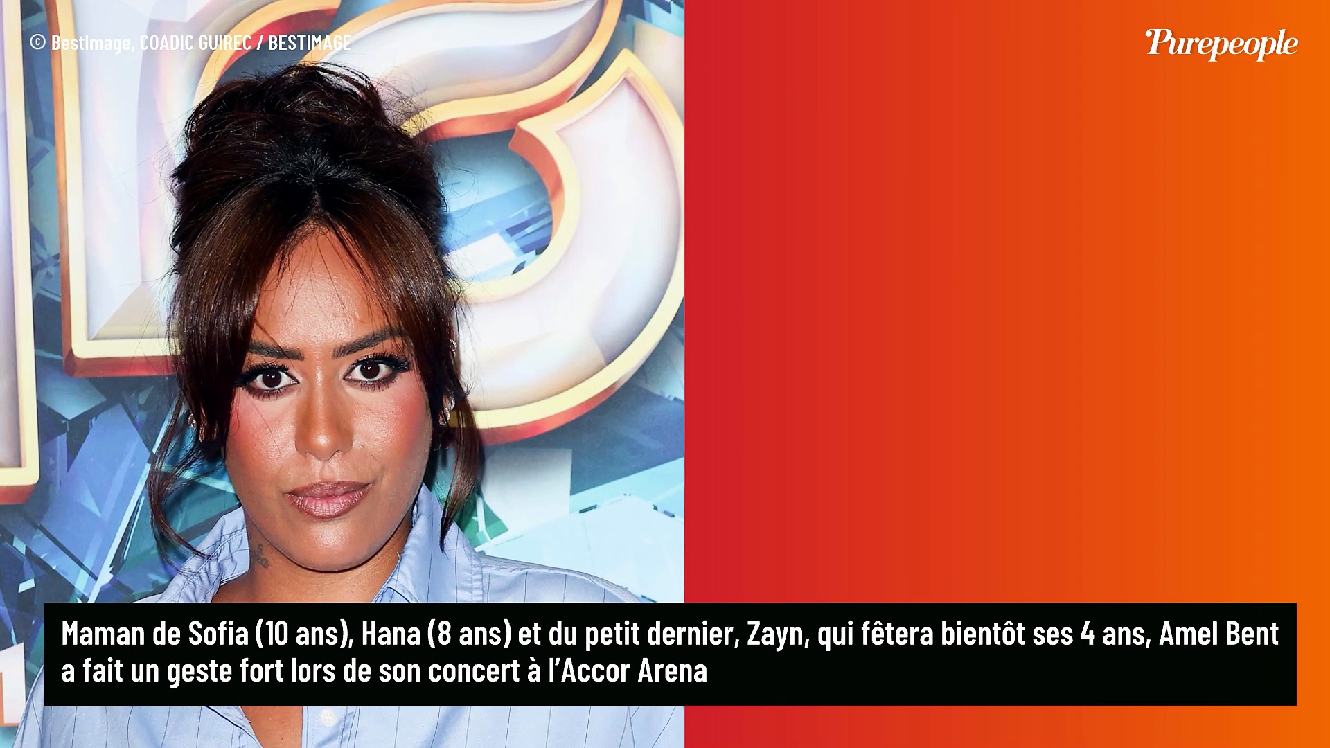 Amel Bent rejointe par ses enfants sur scène : un moment suspendu à l ...