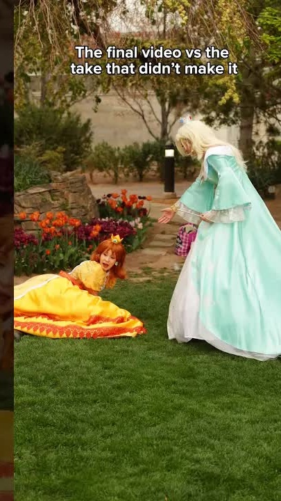 The final video and the take that didn’t make it - Mario princess ...