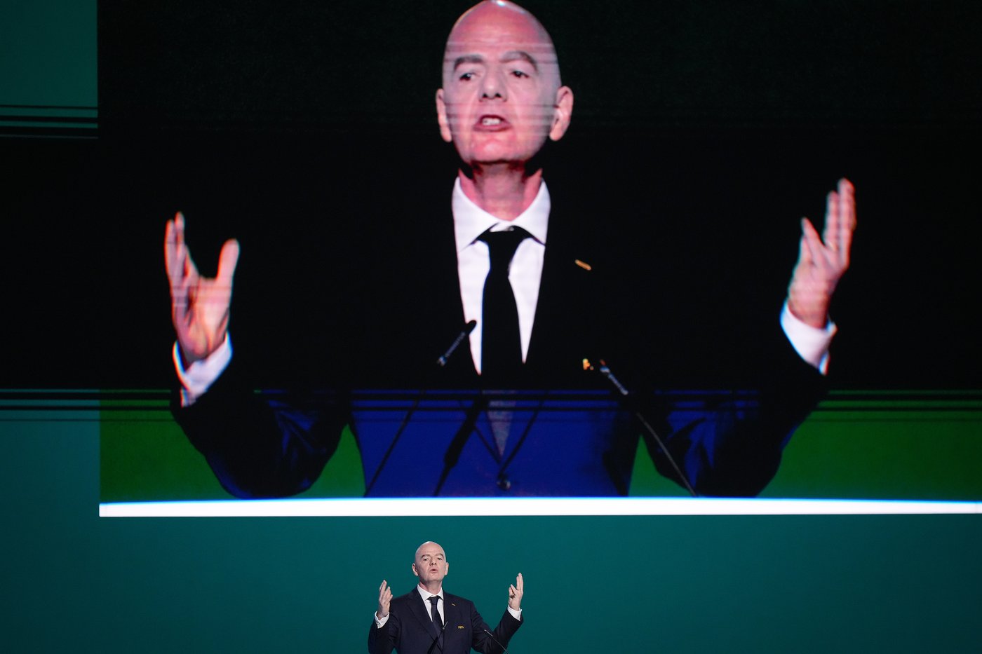 FIFA leader Infantino starts race for re-election in 2027 vote hosted ...