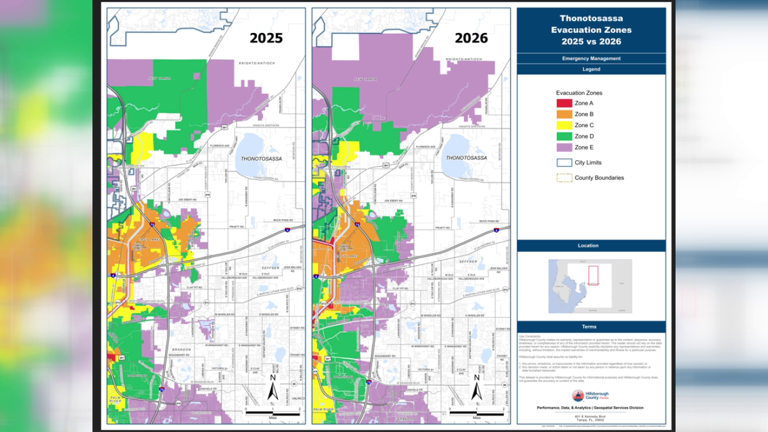 Hillsborough County adjusts hurricane evacuation zones: Here's who can ...