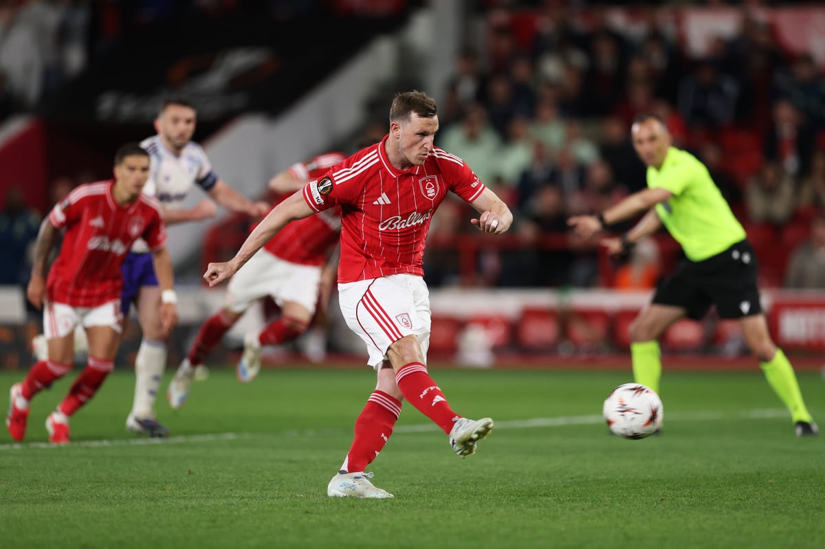 Wood penalty gives Nottingham Forest semi-final lead over Aston Villa