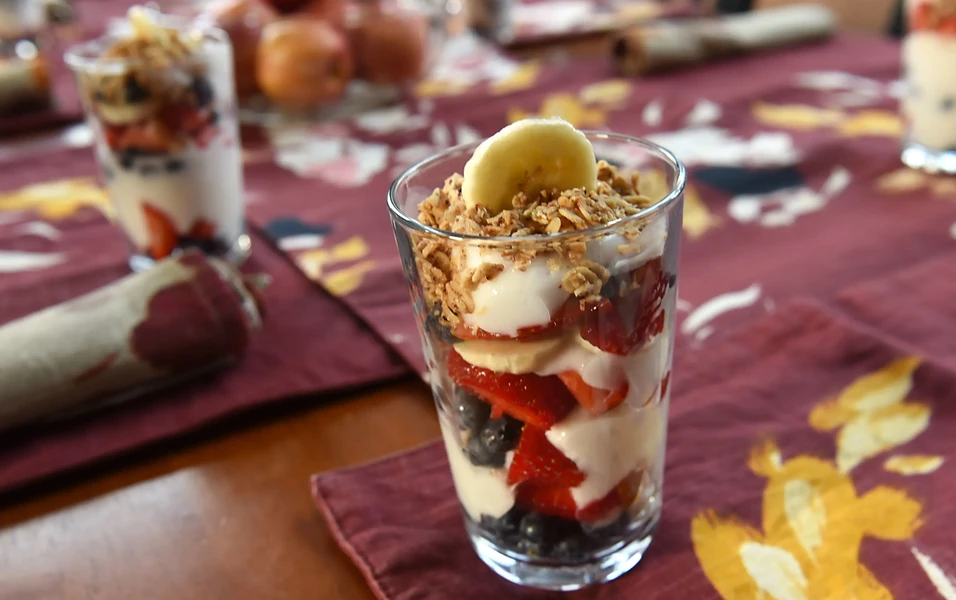 Light and quick desserts for sunny days