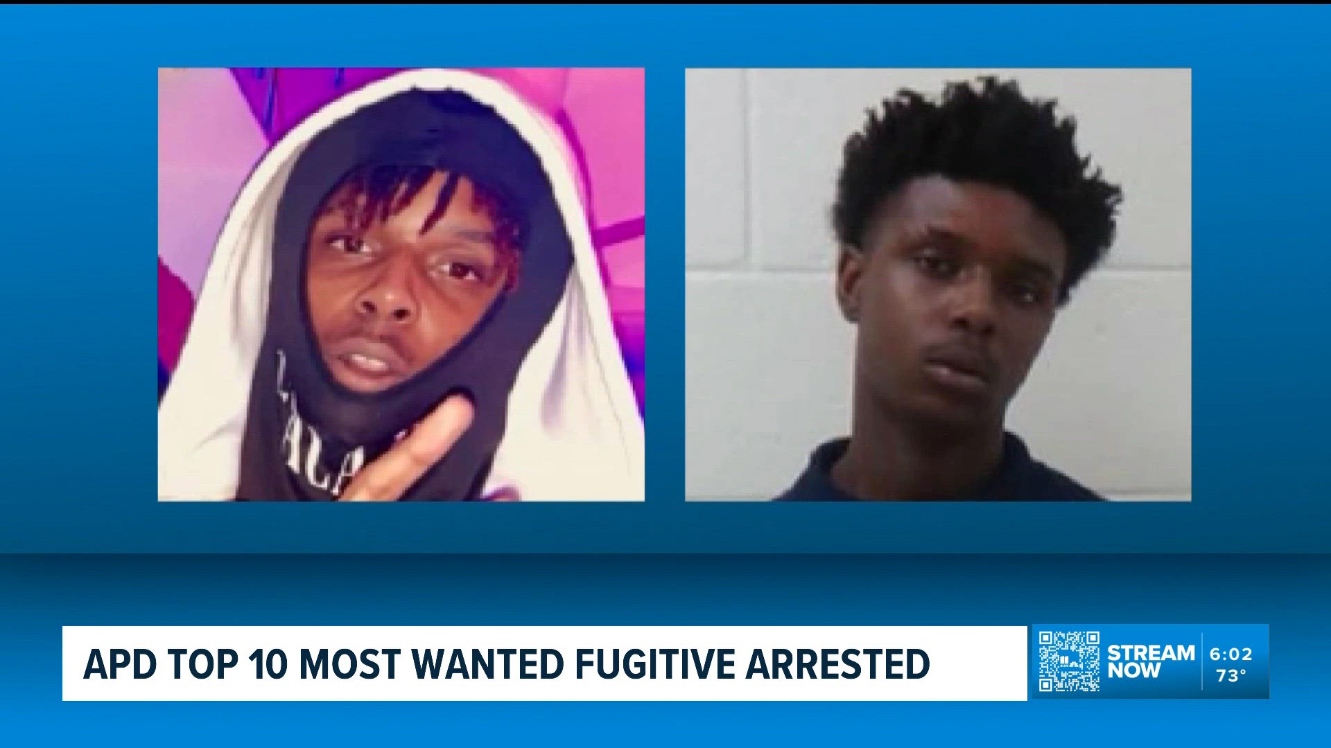 APD captures fugitive listed on top 10 most wanted list