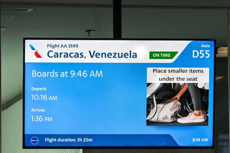 Flights to Venezuela are back after a yearslong hiatus. These 2 US ...