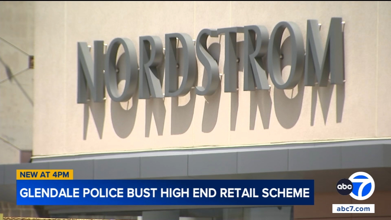 2 Glendale residents arrested in alleged $300K Nordstrom refund scheme