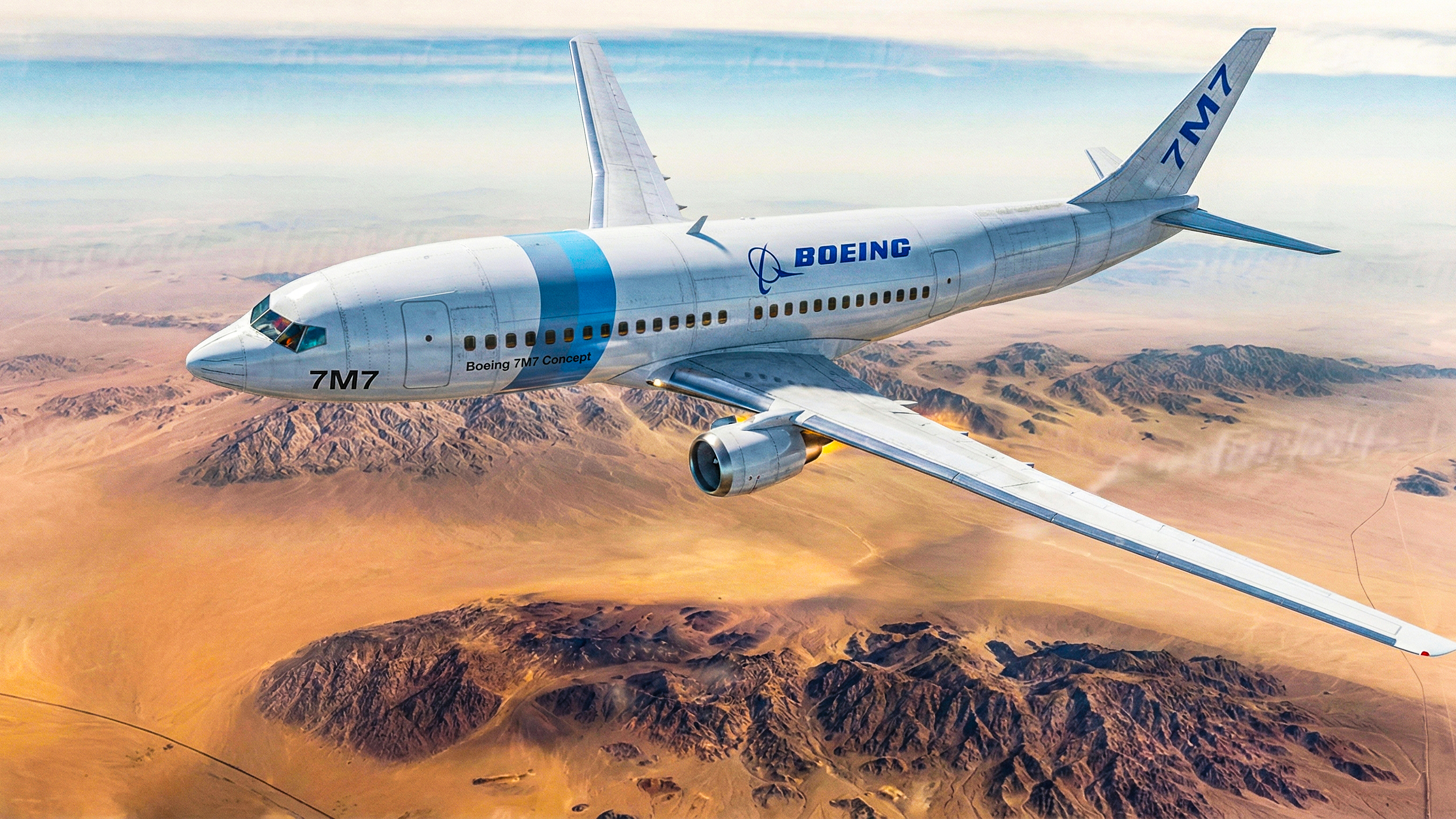 The Boeing 7M7 - The fat 737 that could have replaced the MAX and 797