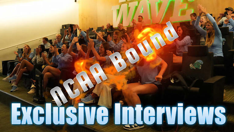 Exclusive interviews with Tulane beach volleyball as they head to the NCAAs