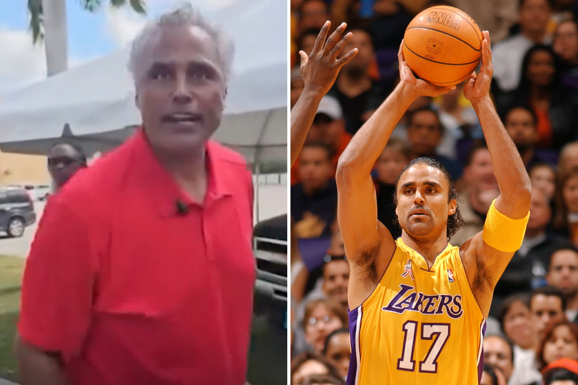 Ex-Laker Rick Fox involved in wild altercation at campaign rally in Bahamas