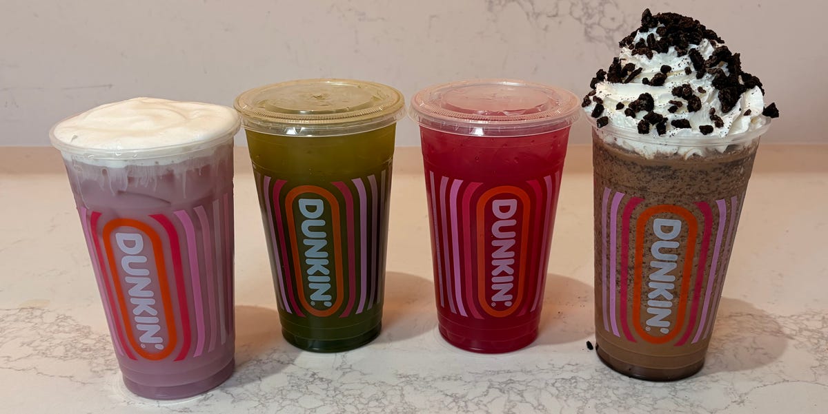 We tried Dunkin’s new summer drinks—here’s what to order