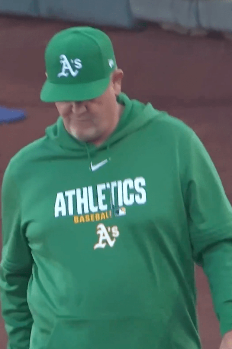 A’s hitting coach ejected after Michael Wacha’s broken chain causes ...